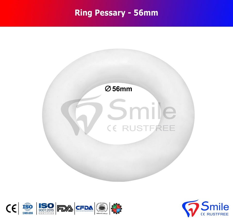 Ring Vaginal Pessary Silicon Set Of 6 Non Sterile Vaginal Prolapse ⌀ 56 ...