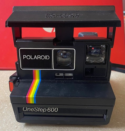 UNTESTED Polaroid OneStep 600 Land Camera Instant Film Vintage Rainbow ...