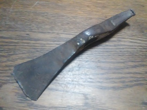 Small Antique Primitive Hand Forged Wrought Iron Hatchet Axe Head | eBay