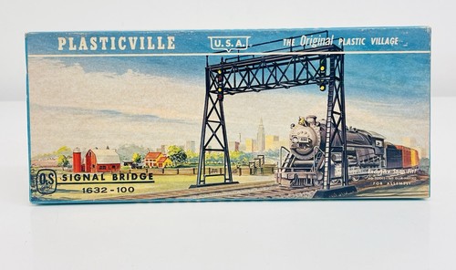 Bachmann Plasticville O & S Signal Bridge 1632-100 AS-IS | eBay