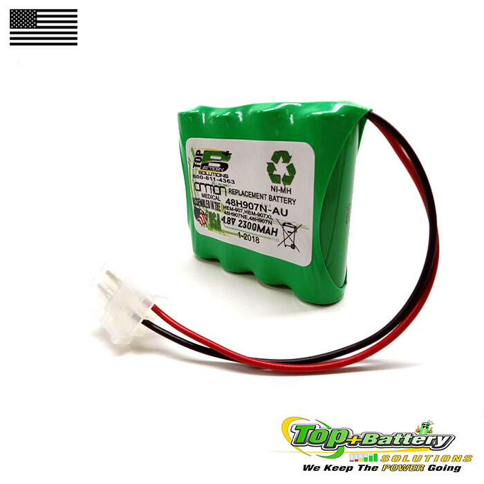 Replacement Battery Ormon HEM-907 HEM-907XL 48H907NE 48H907N 48H907N-AU ...