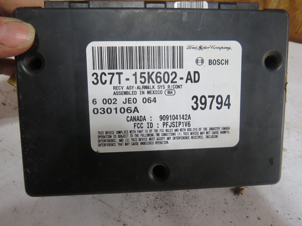 2003 Ford F250 F350 Multifunction Anti Theft Keyless Module | eBay