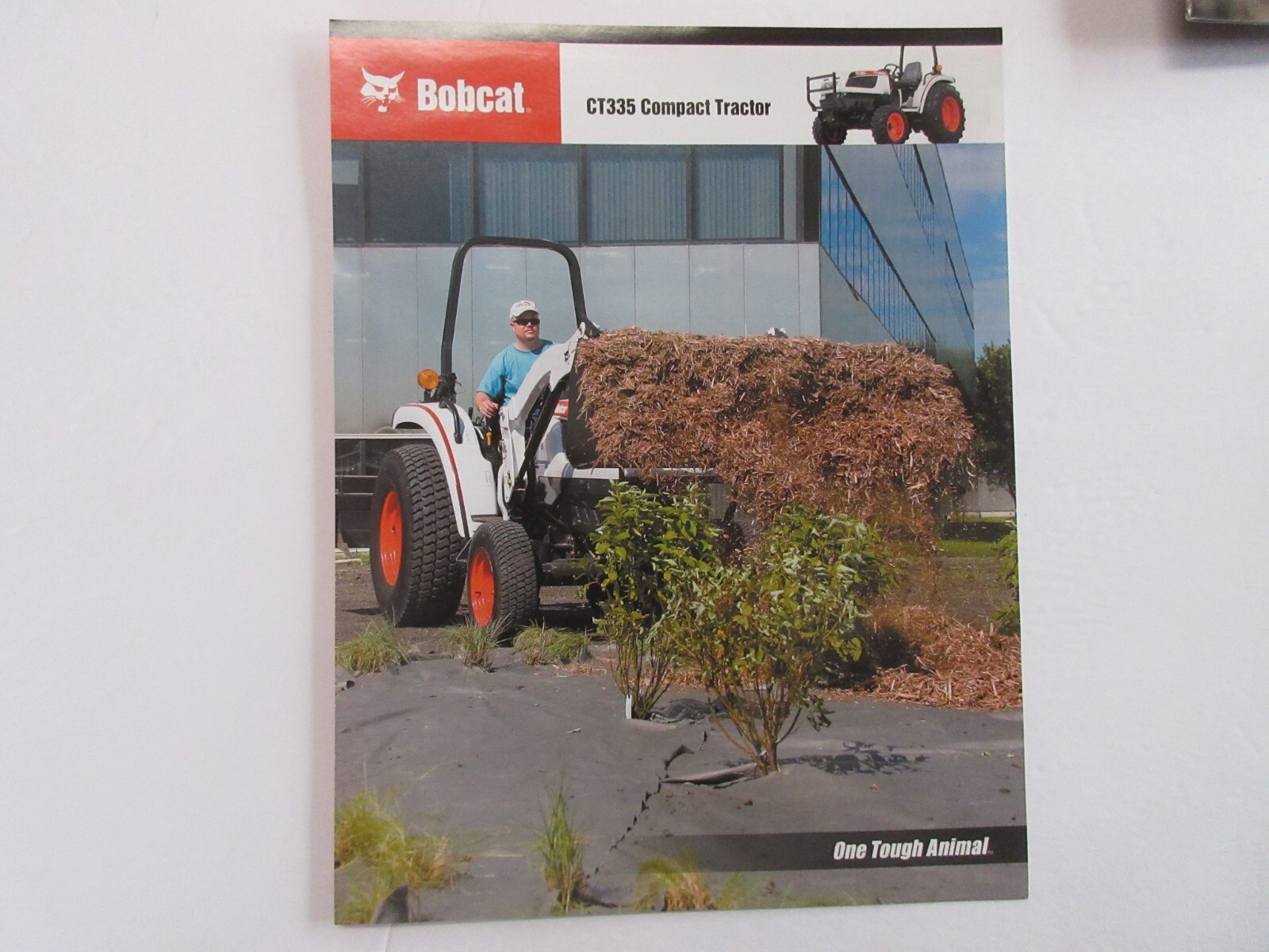 Bobcat CT335 Compact Tractor Brochure 2 Page Good Condition | eBay