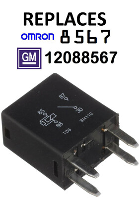 replaces OMRON 4 PIN RELAY 5019D2 12088567 (8567) | eBay