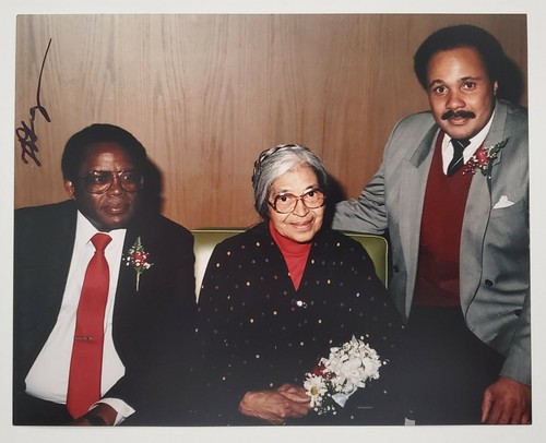 Fred D Gray Signed 8x10 Photo Civil Rights Attorney Activist MLK Rosa ...