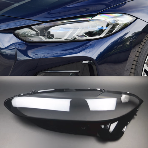 Left Headlight Lens Cover For BMW 4-Series M3 M4 I4 2021-2024 Housing ...