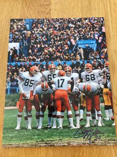 Cleveland Browns Cleo Miller Signed 8x10 W/COA | eBay
