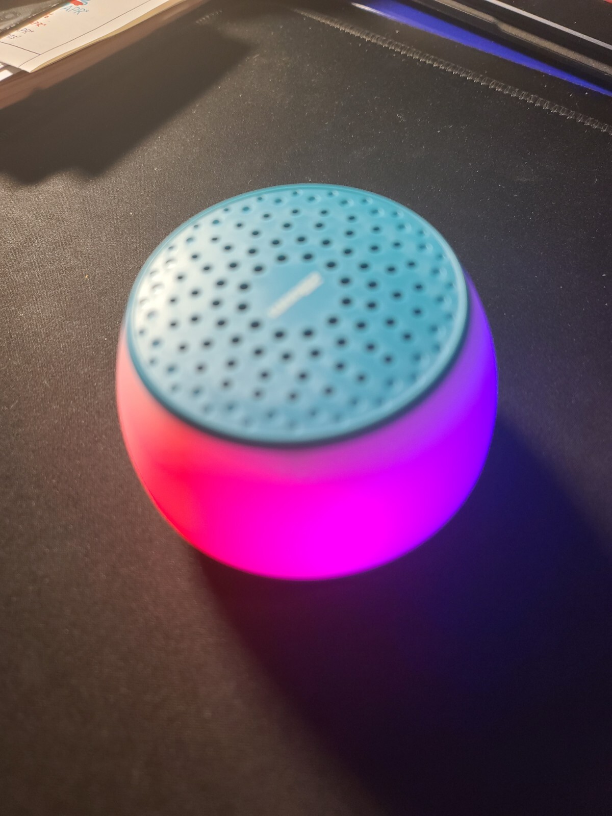 2Boom GLO Color Changing Wireless Speaker With Long Lasting Battery ...