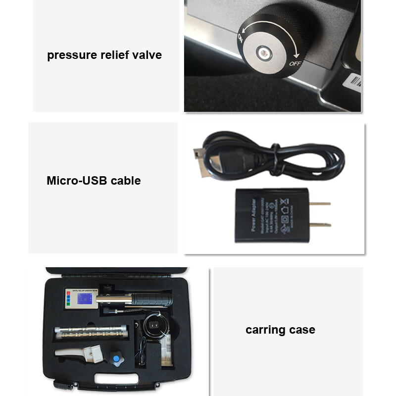 Digital Manual Pull-off Adhesion Tester Coating Paint Adhesion Strength ...