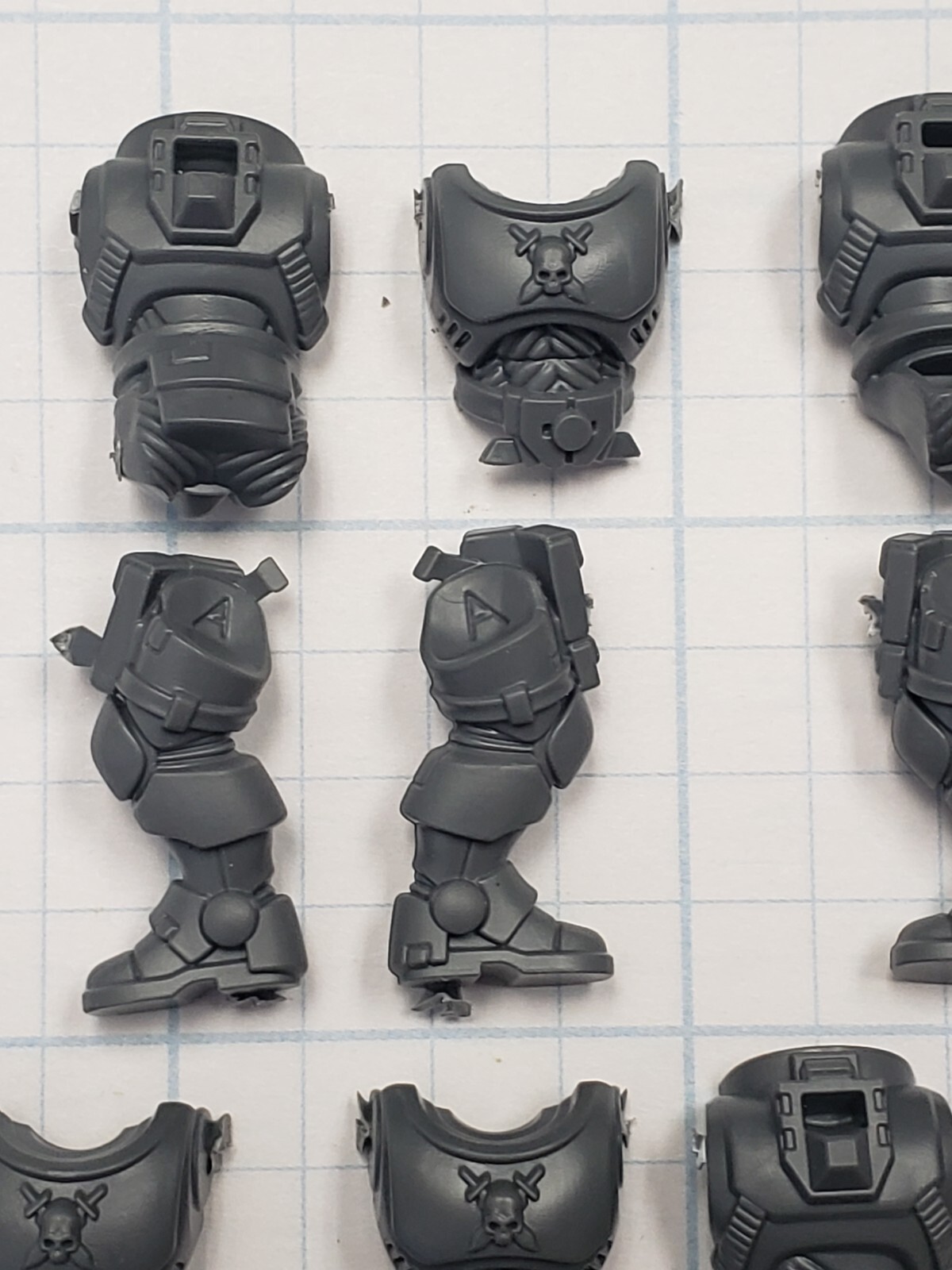 Warhammer 40k Space Marine Bits Primaris Reiver MK X Phobos Torso ...
