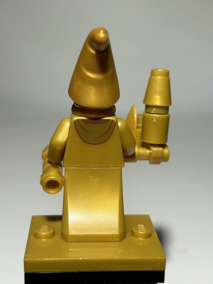 LEGO The Architect of Hogwarts Gold Minifigure 76419 Harry Potter ...