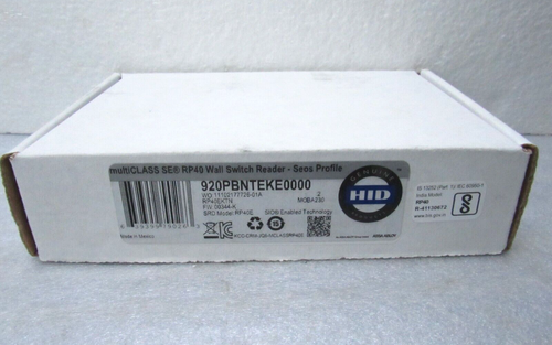 HID RP40EKTN multiCLASS SE RP40 Wall Switch Reader, SEOS Profile [CTKC ...