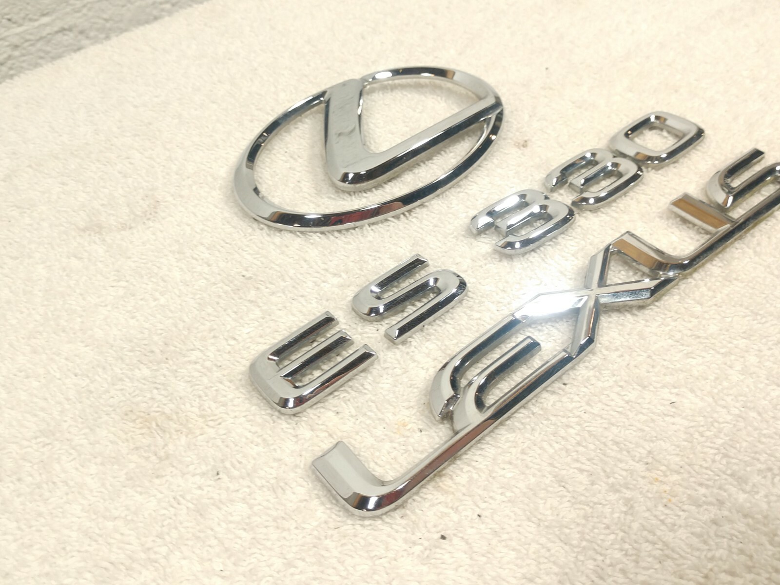 2004 2005 2006 Lexus Es330 ES 330 Rear Trunk Chrome Logo Badge Emblem ...