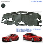 Dashmat Carpet RH Right Blk Dash Mat Cover Fit Mazda 3 Sedan Hatchback ...