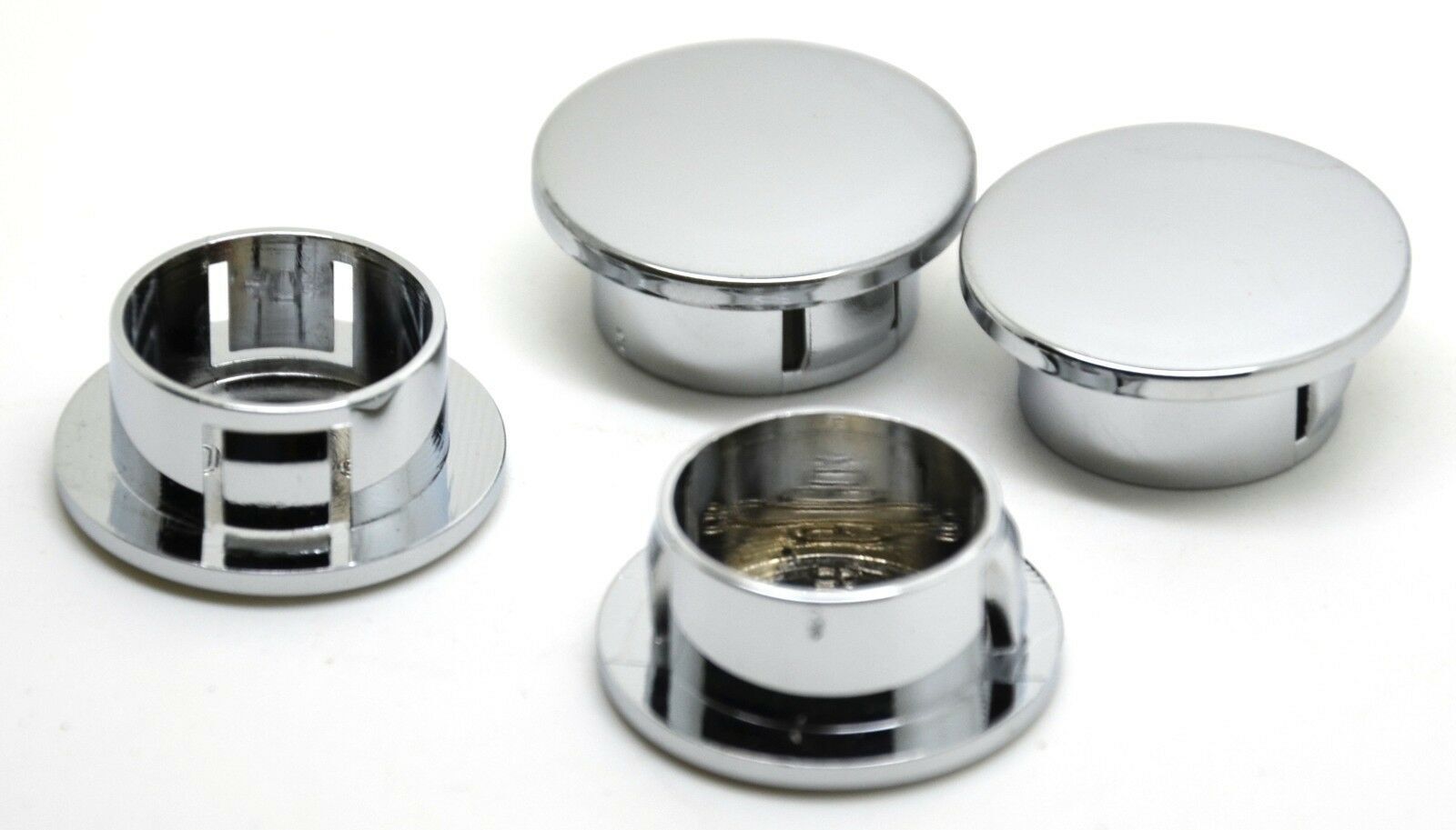 dash hole plugs(4) 3/4" chrome plastic for Kenworth lower console hole ...