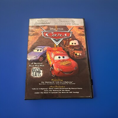 Disney's Pixar Cars Geared-up Bonus Disc (DVD, 2006, Walmart Exclusive ...