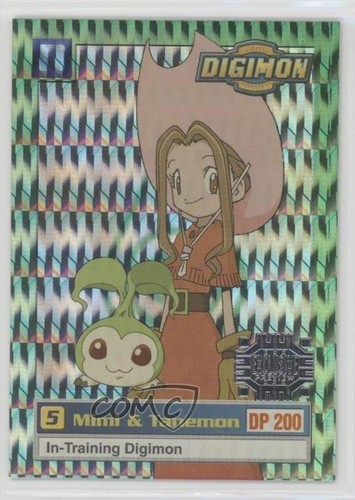 1999 Digimon - Series 1 Exclusive Preview Foil & Stamp Mimi Tanemon #8 ...