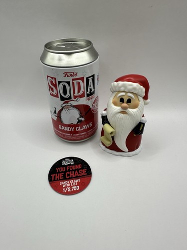 Funko Soda Nightmare Before Christmas Sandy Claws w/List Chase Santa ...