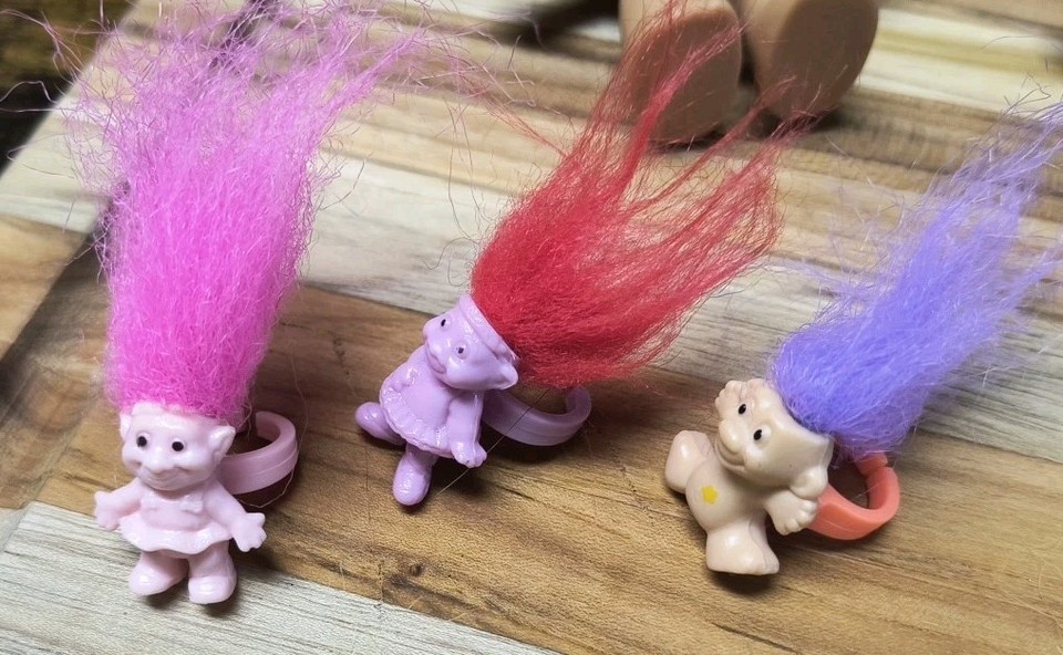 23 MIXED SIZE LOT Vintage Troll Dolls Russ, Ace MT & Acme Pencil ...