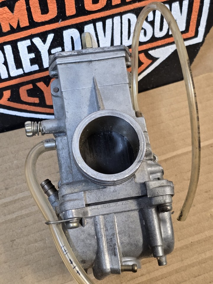 Harley-Davidson Mikuni Flat Slide Carburetor T8 Shovelhead EVO Chopper ...