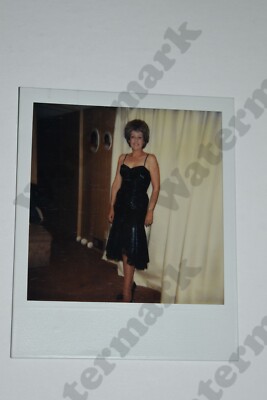 candid of pretty woman in tight dress Polaroid VINTAGE PHOTOGRAPH Ew | eBay