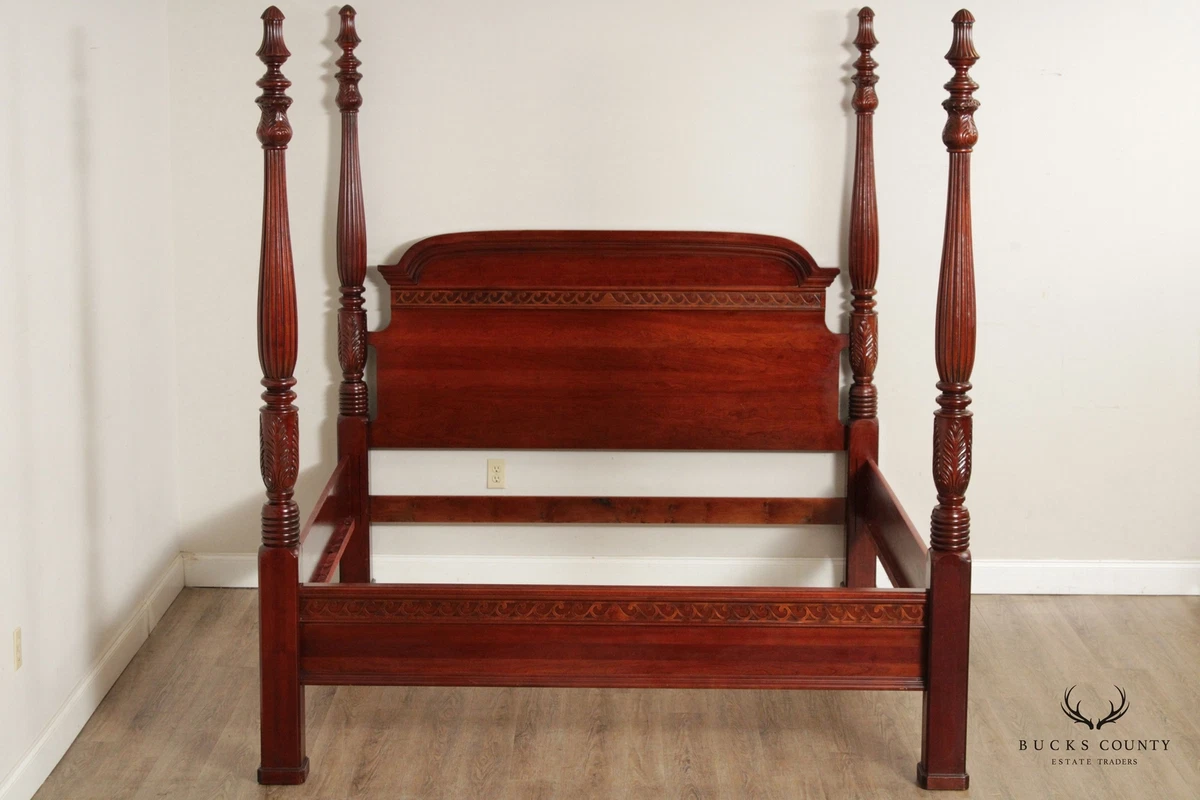 King Size Cherry Poster Bed