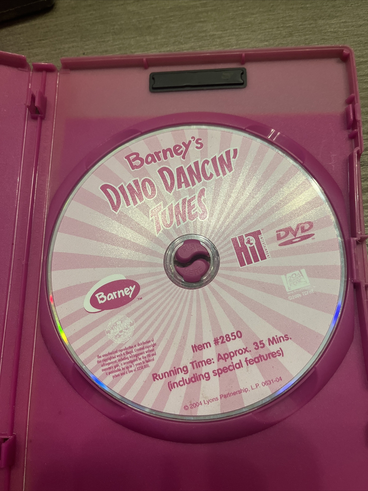 Barneys Dino Dancin Tunes DVD ONLY No Original Case 45986028501| eBay