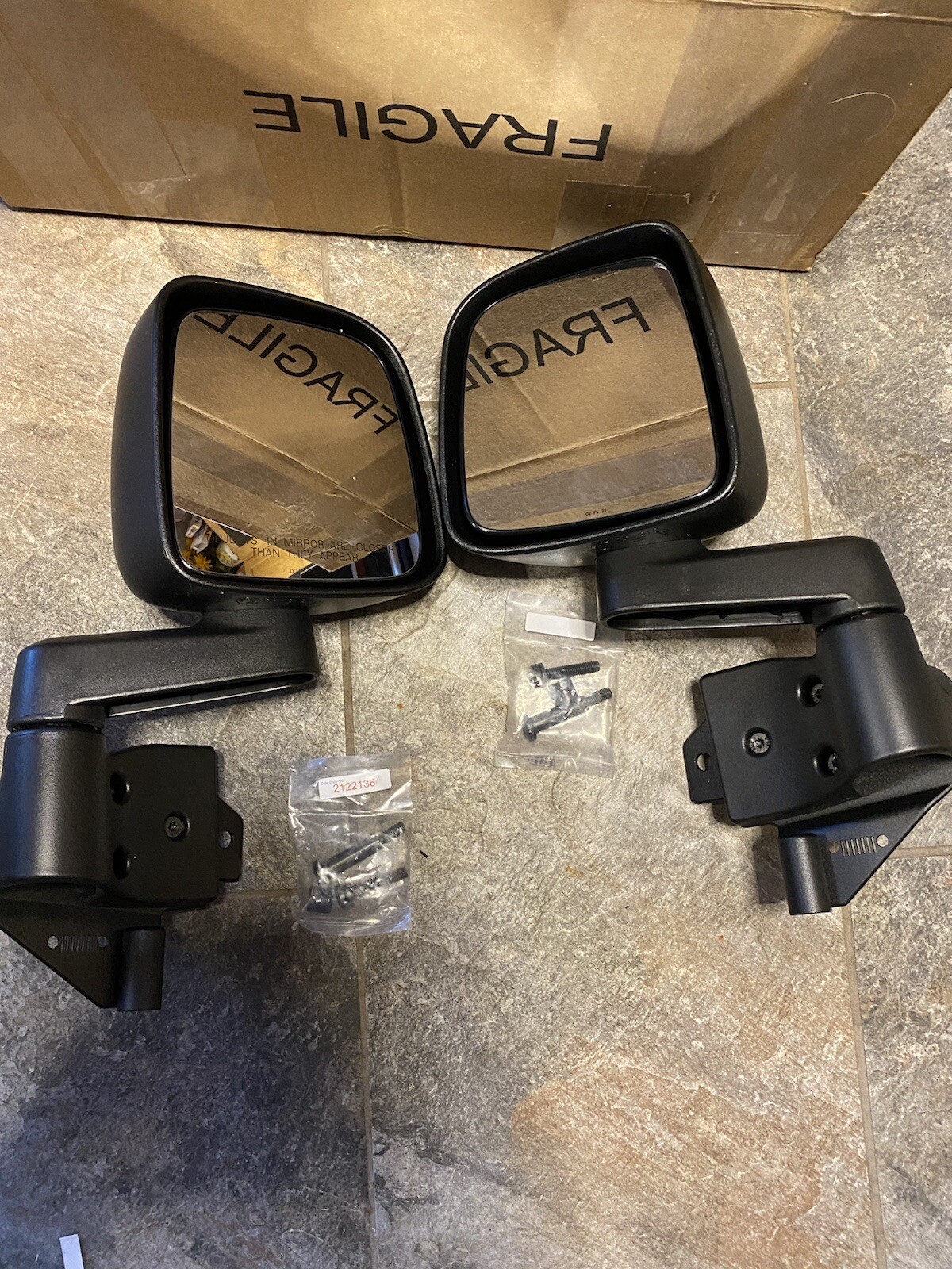 NEW 18-22 Jeep Wrangler JL / Gladiator JT Doors Off Exterior Mirrors ...