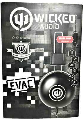 Wicked Audio EVAC Special Forces Braided Headphones with Microphone | eBay