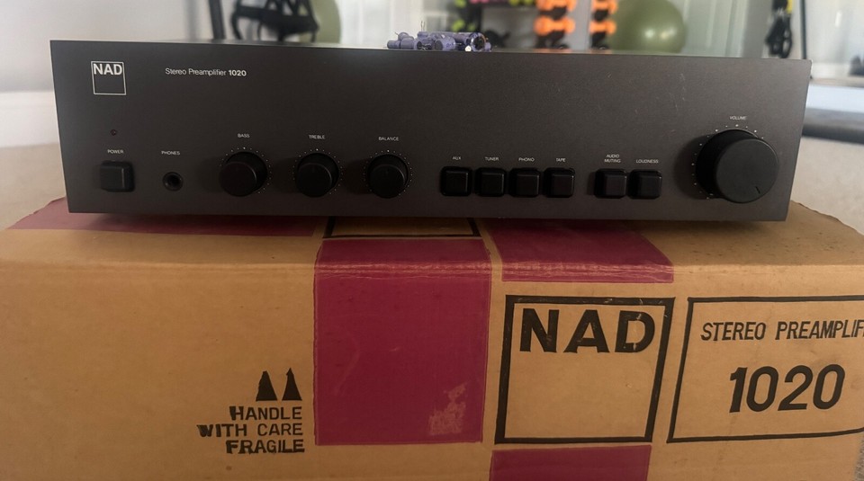NAD 1020 Stereo Pre-Amplifier Full Recap Original Packaging | eBay