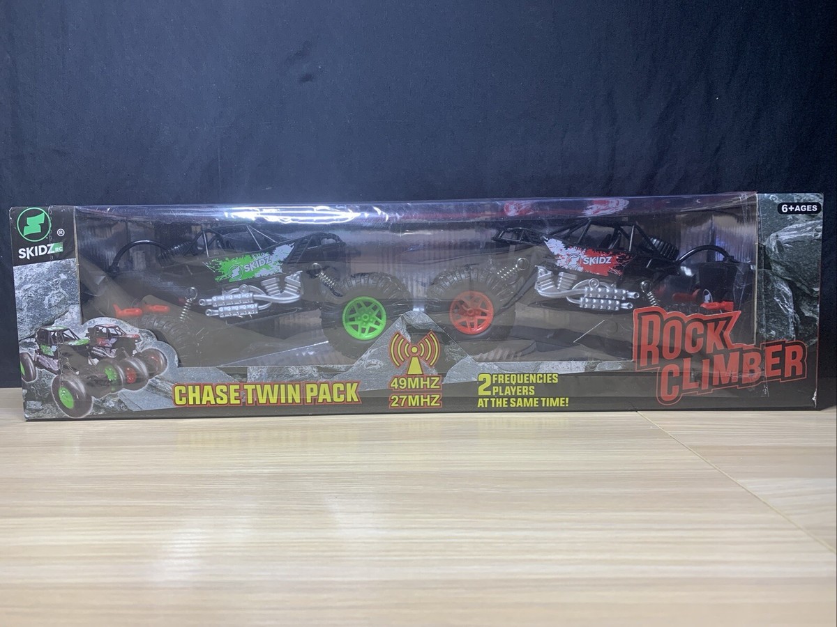 Skidz RC Rock Climber 1:24 Scale Radio Control Trucks Chase Skidz RC Rock Climber 1:24 Scale Radio Control Trucks Chase