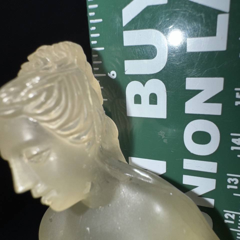 Vtg Translucent Lucite? Figure Nude Woman Bathing 6 1/4” Tall Made In ...
