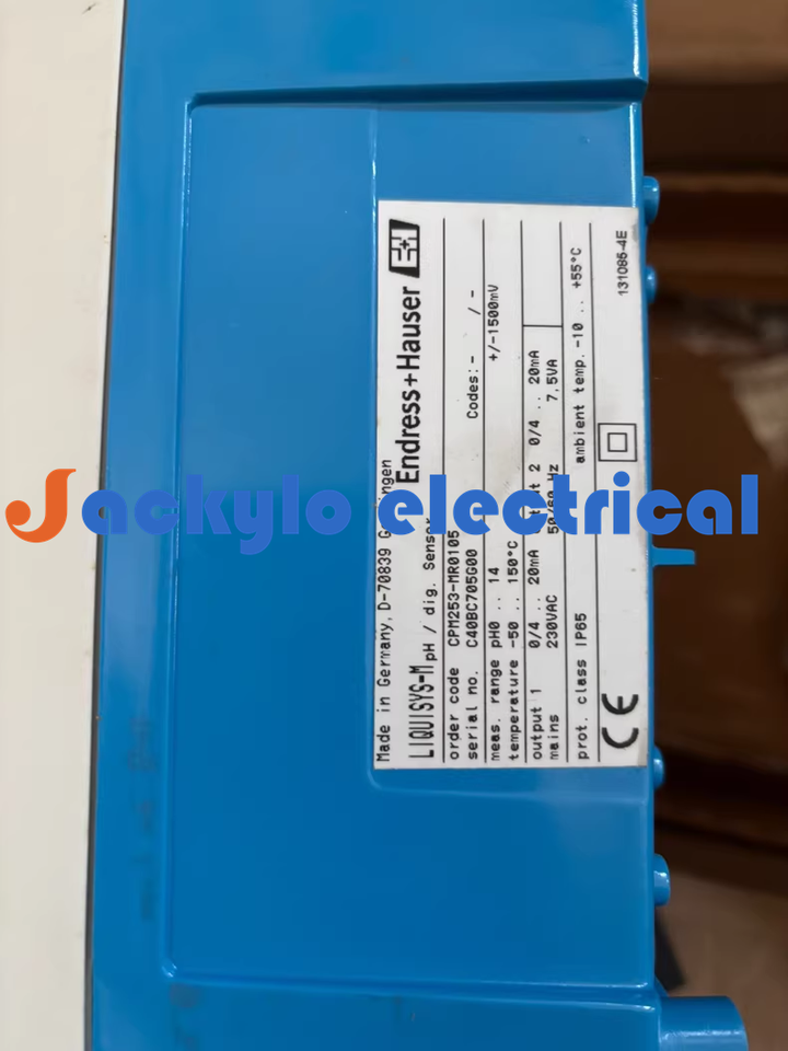 CPM253-MR0105 Endress+Hauser water Analyzer PH transmitter New DHL or ...