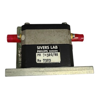 7432C/02 YIG Microwave Filter With Drivers 2-3.9GHz | eBay