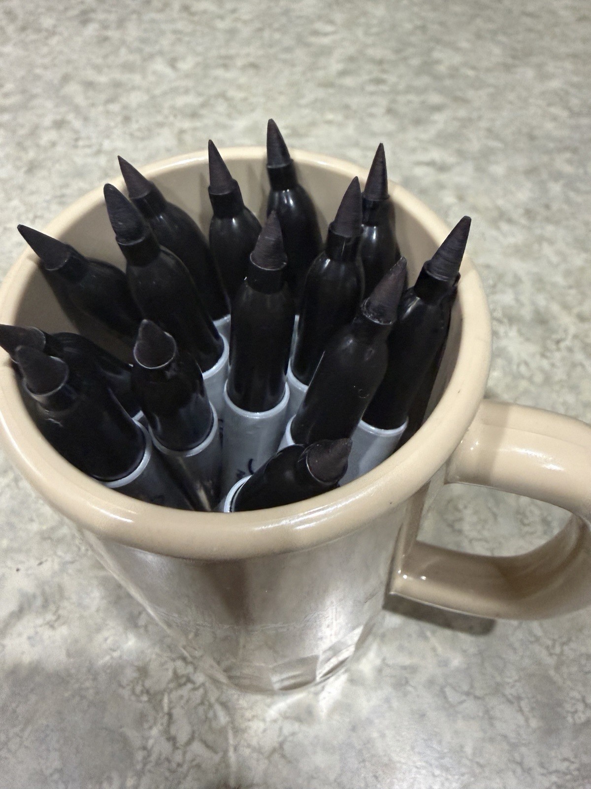 2 Self Defense Tactical EDC Sharpie pens with G10 point Non Metallic | eBay