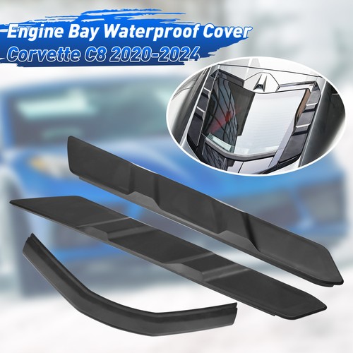 for Corvette C8 Coupe Car Wash Cover Engine Bay Air Vent Dry Bay Vent ...