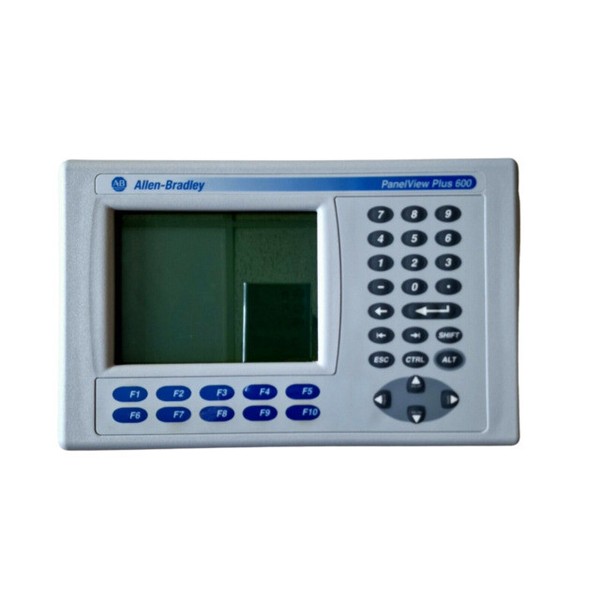 Allen-Bradley PanelView Plus 600 Grayscale Keypad/RS232/Ethernet DC ...
