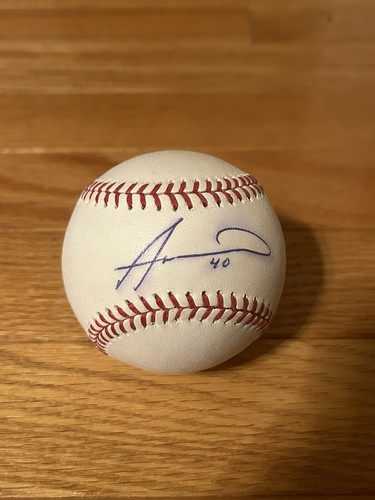 Alex Wood Autographed Baseball ROMLB Giants Dodgers | eBay