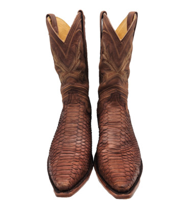 Tecovas Men's Original Limited Edition Barrett Python Boot, Size 11.5EE ...