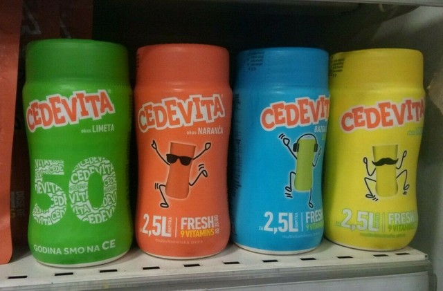 Cedevita 500g 6.5l Famous Croatian Vitamin Drink 2 Flavors for sale ...
