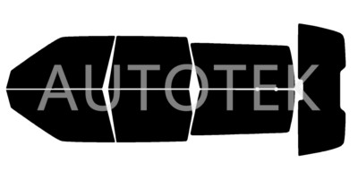 PreCut All Sides + Rear Window Film Any Tint Shade % For Volvo V70 1998 ...