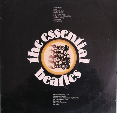 Beatles Essential Beatles Australia pressing 12'' vinyl Lp 1972 Paul ...