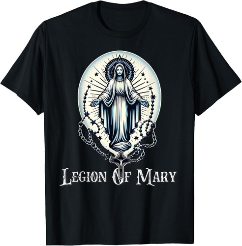 NEW LIMITED Legion Of Mary Our Lady Catholic T-Shirt | eBay