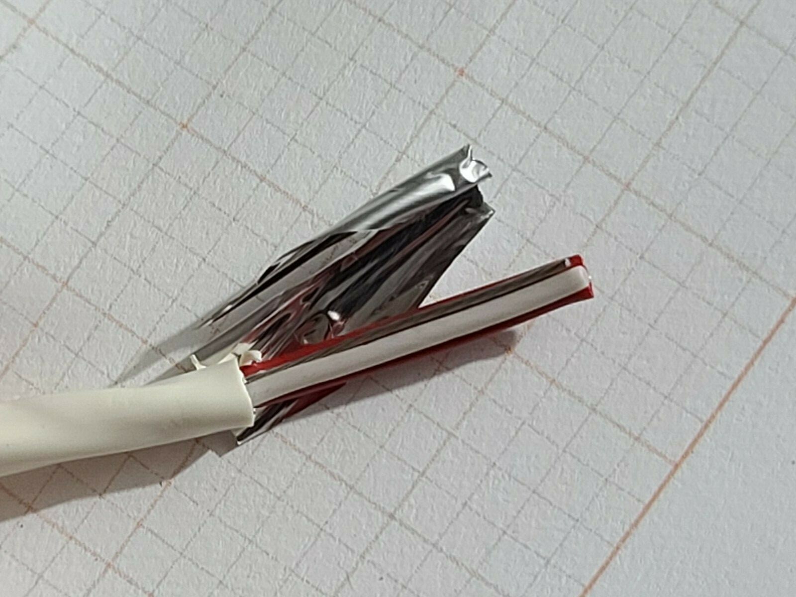 Watlow RT3-22-4-711 22/3C R-R-W PVC/PVC Shielded RTD Wire Cable White ...