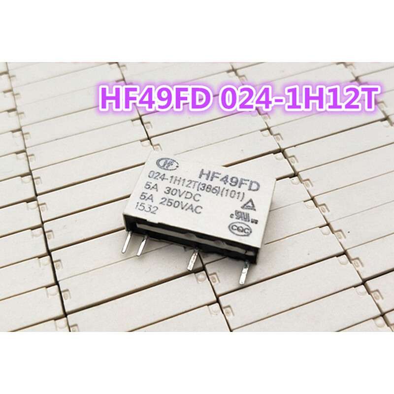 1Pc HONGFA HF49FD 024-1H12T 24VDC Solid State Relay 4Pins 5A 250VAC | eBay