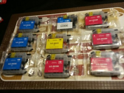 Compatible Ink Cartridge Replacement For Brother LC203 Multicolor | eBay