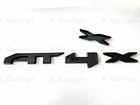 Grill Door Rear Gloss Black AT4X HD OVERLAY Emblem GMC Sierra ...