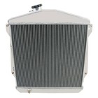 4 Row Aluminum Radiator Fit 1943-1948 Chevy Fleetline DR BL BN DJ BG 3 ...