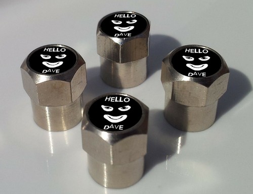 PAPA LAZAROU - HELLO DAVE! TYRE VALVE CAPS FOR TIRE WHEEL | eBay