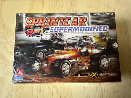 AMT sprint car Super modified 2 in 1 Dirt Track Racing | eBay
